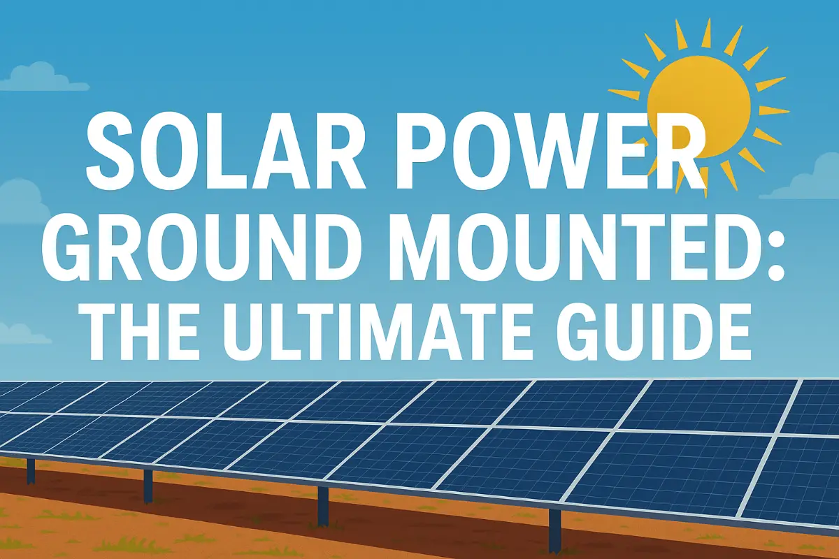 Ground-Mounted Solar Panels: 2025 Complete Guide & Systems